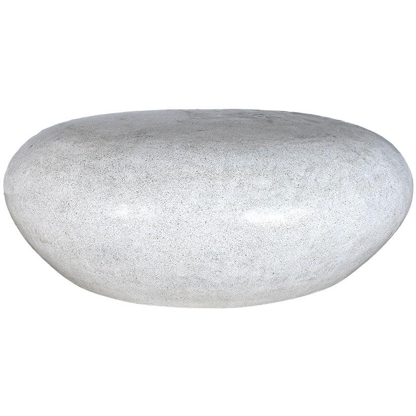 FIBER AND CEMENT STOOL DIRTY WHITE LARGE – Chora Barefoot Luxury Living