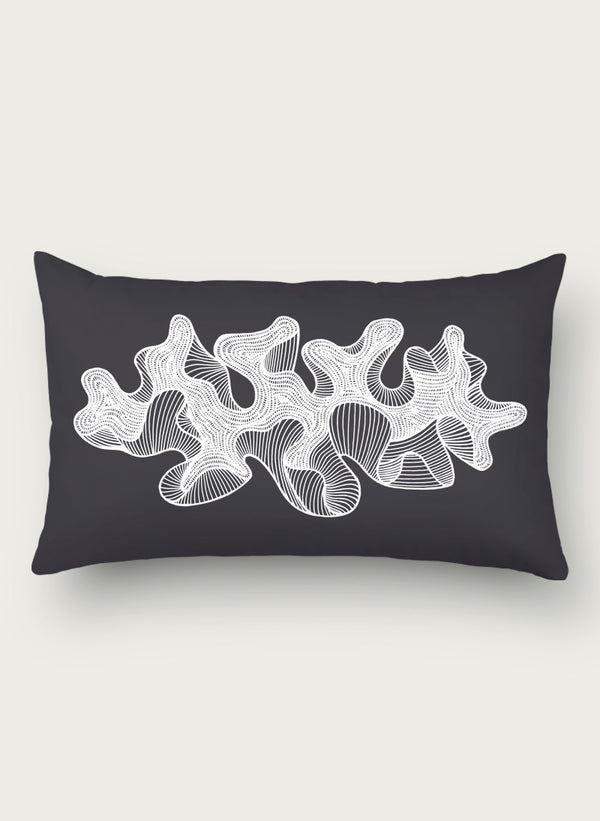 ALCYONIIDAE BOLD EBONY PILLOW 50x75 – Chora Barefoot Luxury Living